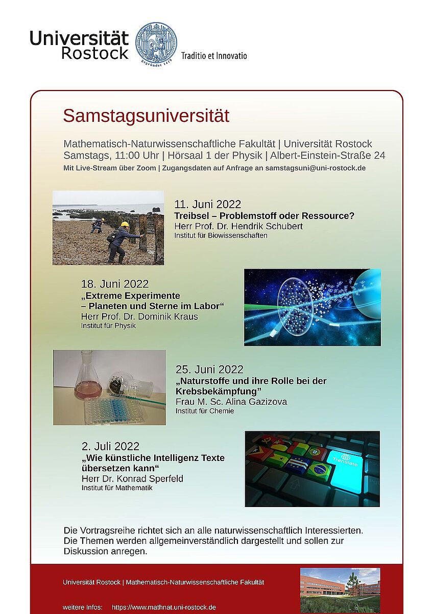 Startseite - Institut für Physik - Universität Rostock